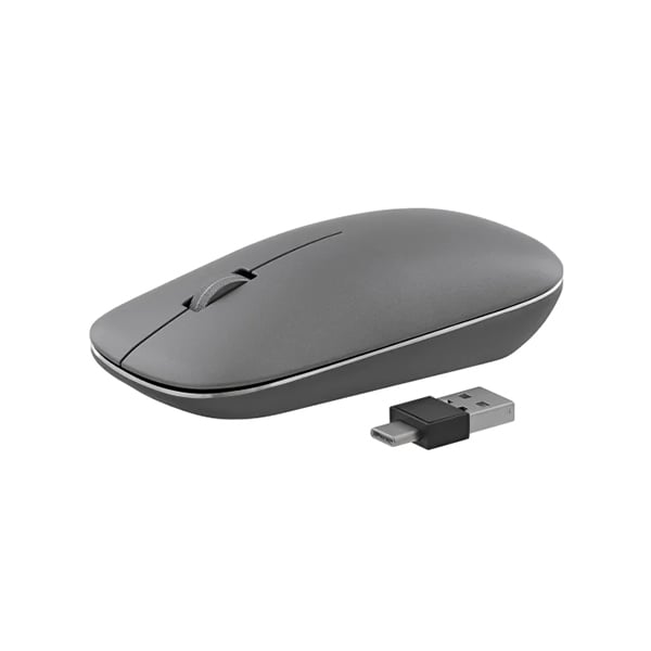 Мишка TNB iClick, Bluetooth, 3 бутона, 1600 dpi, USB, сива | USG